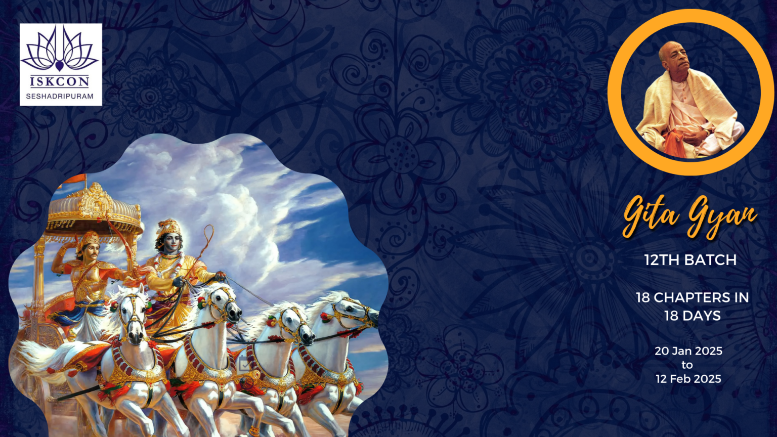 Gita Gyan Level 1 – Batch 12: A Transformational Journey – Gita Gyan